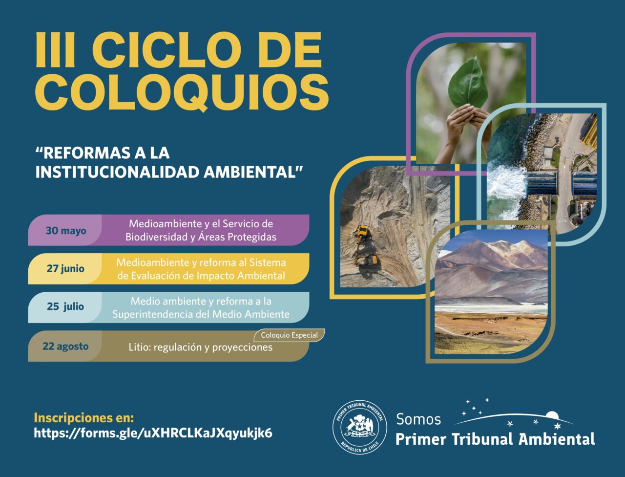 Primer Tribunal Ambiental presenta su III Ciclo de Coloquios | Primer ...